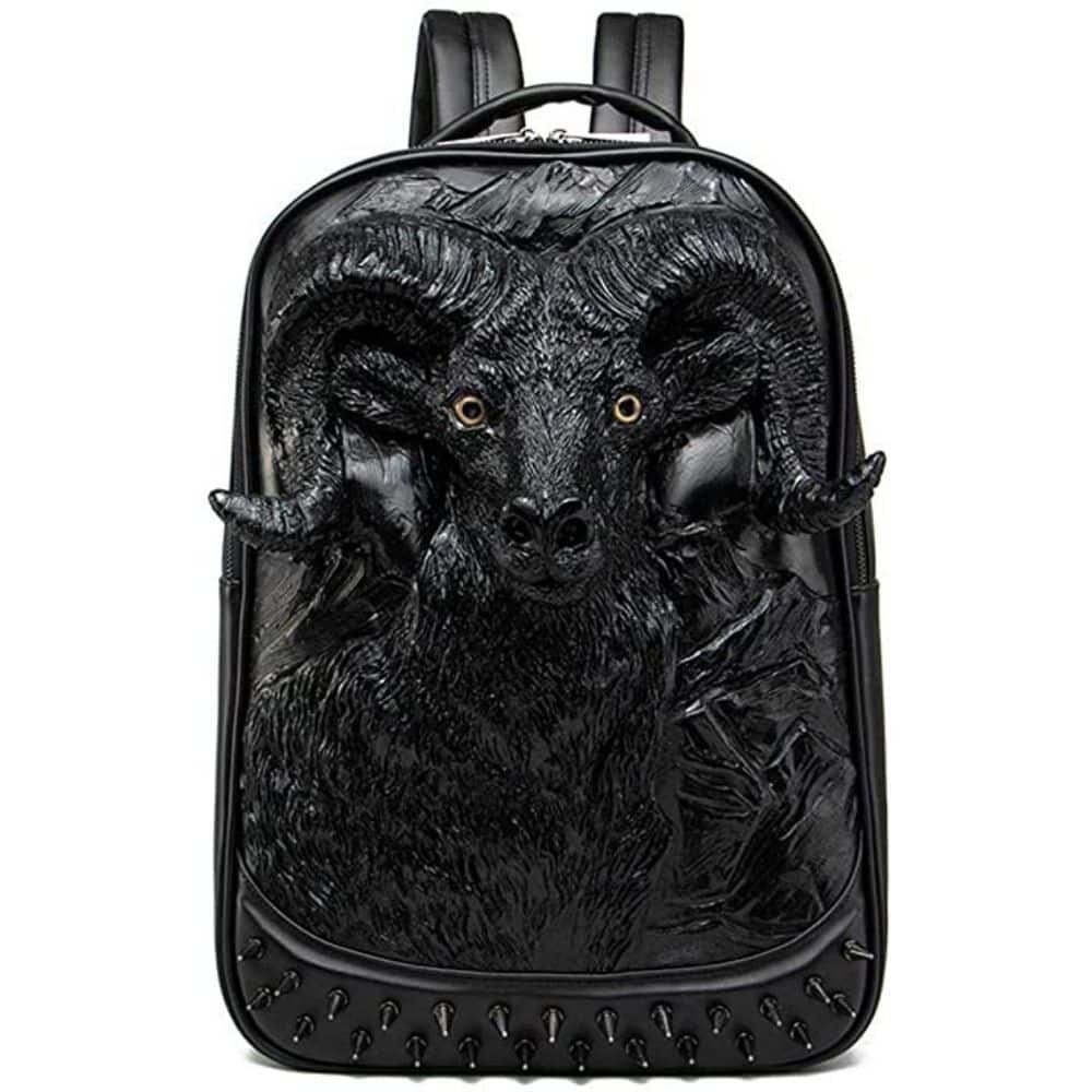 Baphomet’s Sculptured Backpack – Atmostfear Entertainment