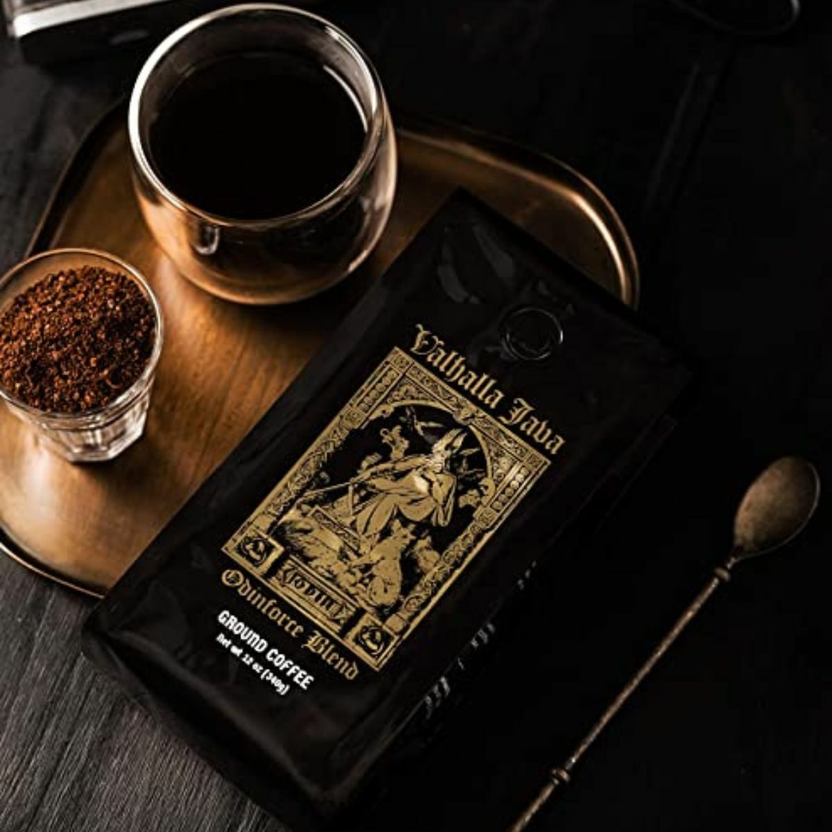Valhalla Java Dark Roast Ground Coffee – Atmostfear Entertainment
